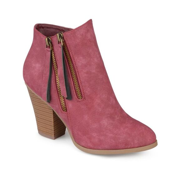Journee Collection | Shoes | Journee Collection Womens Burgundy Faux ...